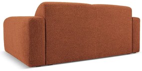 Hnědá pohovka z textilie bouclé 170 cm Molino – Micadoni Home