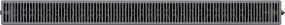 Mexen, Panelový radiátor Mexen Line CVL22 600 x 1100 mm, spodní připojení, 1741 W, antracit - W622L-060-110-66