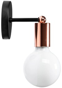 Toolight Nástěnná lampa kovová Kinkiet, růžové zlato 392205