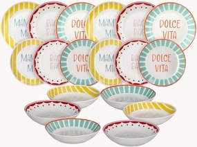 Sada nádobí Viva L'Italia, pro 6 osob, 18 dílů