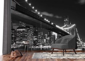 Fototapeta na míru Brooklynský Most v Noci | Vliesová fototapeta na zed' | DFTNS2469