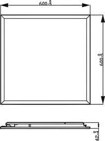 Philips Superslim Touch CL560 36W 60cm bílá / Stropní svítidlo / LED /