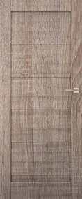 Interiérové dveře vasco doors EVORA plné, model 1 Průchozí rozměr: 70 x 197 cm, Orientace dveří: Levé dveře, Dekor: Dub šedý