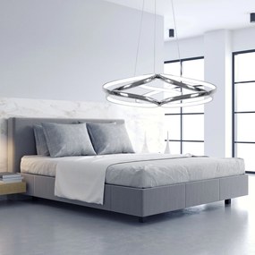 Toolight - LED závěsná lampa APP795-CP, chromová, OSW-05501