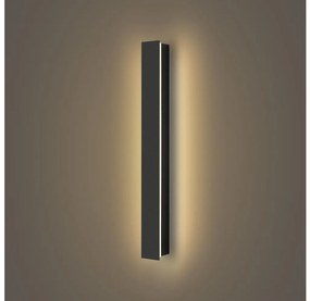 Brilagi - LED Venkovní nástěnné svítidlo LINEAR LED/12W/230V 3000K IP65 černá