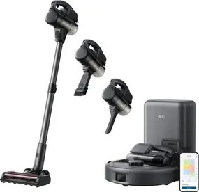 Anker Eufy E20 3v1 černá / Multifunkční robotický vysavač / 30000Pa