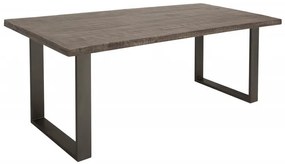 Luxusní jídelní stůl Zachary, šedý 160cm