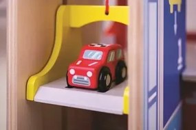 Bigjigs Toys Garáž s parkovištěm / od 3 let