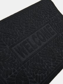 Sinsay - Rohožka s nápisem Welcome - černá