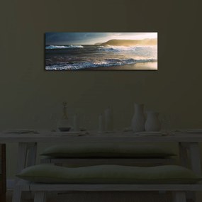 Obraz s led osvětlením Poseidon 90x30 cm