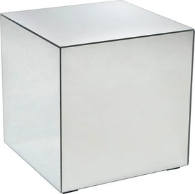 Skleněný odkládací stolek 45,5x45,5 cm Cube – Ellos Home