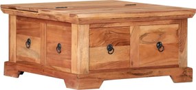 vidaXL Konferenční stolek 66 x 70 x 35 cm masivní akáciové dřevo [247723]