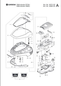 Robotická sekačka R70Li