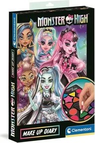 Clementoni Sada Make Up Diary Monster High / od 6 let