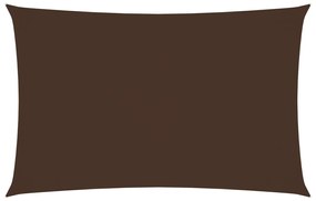 Stínící plachta oxfordská látka obdélníková 5 x 8 m hnědá,  135826