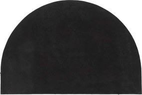 vidaXL Rohožka před dveře tmavě šedá půlkruh 60x90 cm kokosové vlákno [155590]
