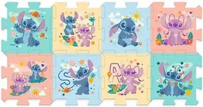 TREFL Pěnové puzzle Lilo  Stitch / 8 ks / 32x32 cm / 0m+