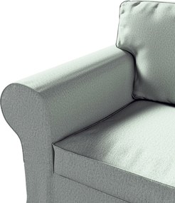 Potah na křeslo IKEA Ektorp barva zelená látka pletený vzor