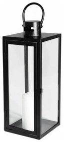 Estilo Home Dekorační lucerna 63 cm černá 5905623250946