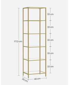 Knihovna GLASY zlatá