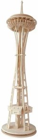 Woodcraft construction kit Woodcraft Dřevěné 3D puzzle věž Seattle Tower