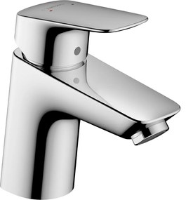 Hansgrohe Logis, páková umyvadlová baterie 70, s odtokovou soupravou Push-Open, chromová, 71077000