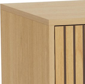 ACTONA Komoda ALBANY hnědá 80,6x40x80,4 cm