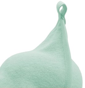 NEW BABY dětská froté osuška s kapucí Comfortably 100x100 cm zelená