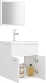 Set koupelnového nábytku bílý dřevotříska 3071306