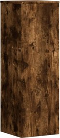 Stojany na rostliny 2 ks kouřový dub 33 x 33 x 100 cm kompozit 3307886