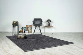 Lalee Kusový koberec Damla 210 Graphite Rozměr koberce: 80 x 140 cm