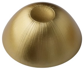 Skleněná mísa GOLDIE 15 cm zlatá