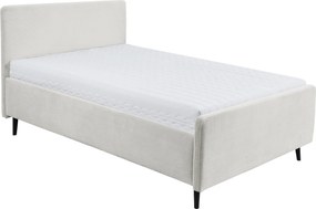 XXXLutz ČALOUNĚNÁ POSTEL, 140/200 cm krémová MID.YOU - Jednolůžkové postele - 002220052707