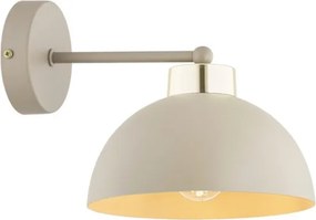 Brilagi - Nástěnná lampa MOON 1xE27/60W/230V béžová/zlatá