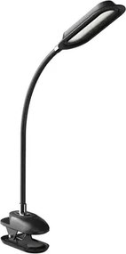 IMMAX CLIP černá / LED stolní lampička / 7,5W / CCT / IP20
