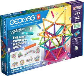 Stavebnice geomag glitter 142 dílků