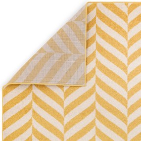 Tribeca Design Kusový koberec Jars Yellow Chevron Rozměry: 200x290 cm