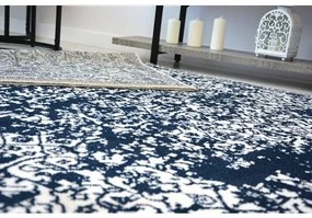 koberec SENSE Micro 81260 VINTAGE bílý/modrý velikost 120x170 cm | krásné koberce cz