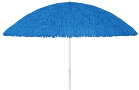 Plážový slunečník Hawaii modrý 300 cm 314696