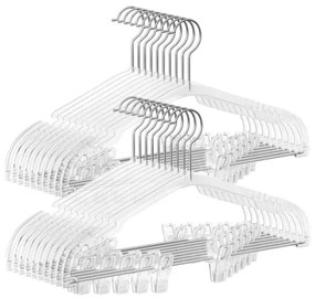Věšáky na oblečení CRP075W01 (30 ks)