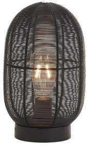 Černá stolní lampa (výška 30 cm) Ophra – Light &amp; Living