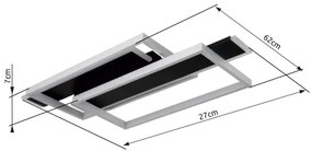 Globo 67187-40 - LED Stropní svítidlo FINNLEY LED/40W/230V 62x27 cm