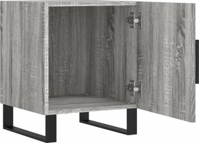 vidaXL Noční stolek 40 x 40 x 50 cm kompozitní dřevo [827624] Barva: kouřový dub