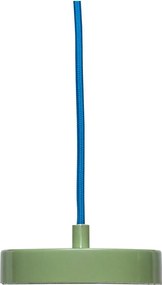 Červené/zelené kovové závěsné svítidlo ø 25 cm Remi – Hübsch