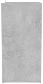 Botník betonově šedý 60 x 35 x 70 cm dřevotříska - Default Title