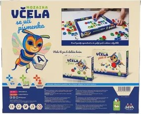 SEVA Mozaika Včela se učí písmenka / 110 dílků / od 4 let