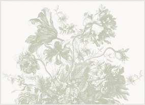 Tapeta Engraved Flowes