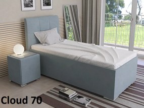 Vysoká postel Megan 100x200 cm - výběr barev