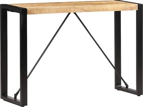 Konzolový stolek 110 x 35 x 76 cm masivní mangovníkové dřevo 285945