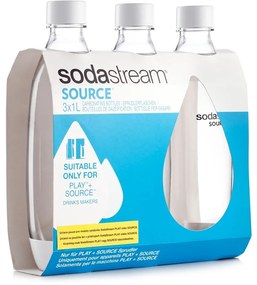 SODASTREAM Lahev SOURCE/PLAY 3Pack 1l bílá